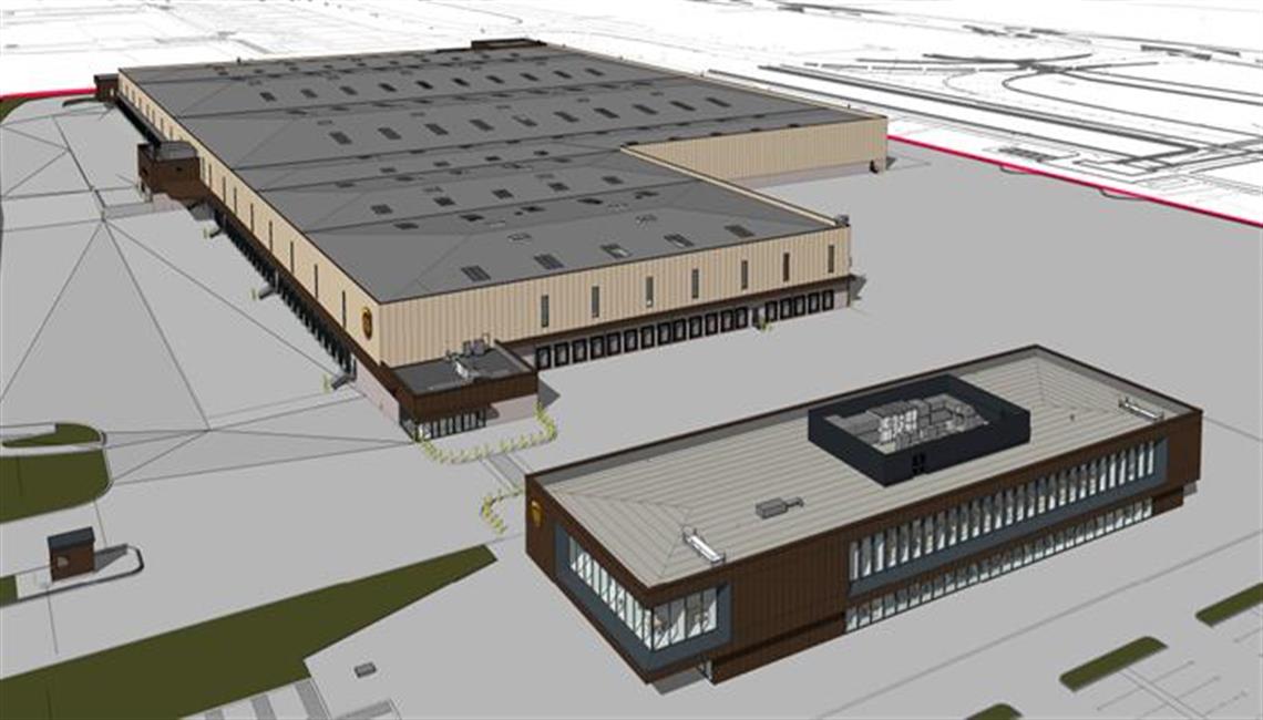 Caunton Engineering Ltd - UPS Logistics Centre - East Midlands Airport ...